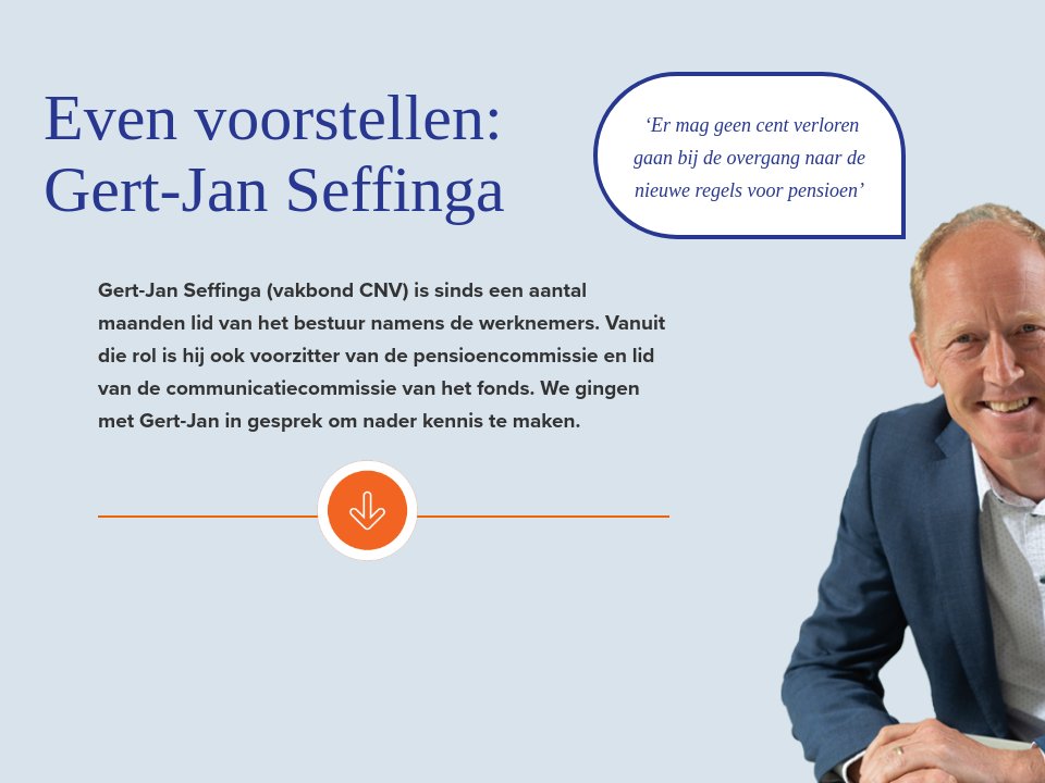Even voorstellen: Gert-Jan Seffinga - Pensioensnack december 2024